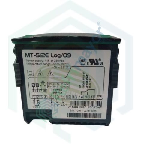CONTROLADOR LECTRÓNICO MT512E LOG SITRAD - REFRIMAYOR